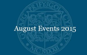 Digwyddiadau Awst 2015 | UWP